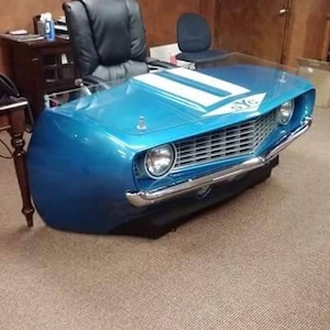 Custom Handmade Desk Office Furniture Garage Furniture Mancave - Etsy