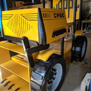 Twin Size Kids Bed Tractor Bulldozer Loader Twin Furniture - Etsy