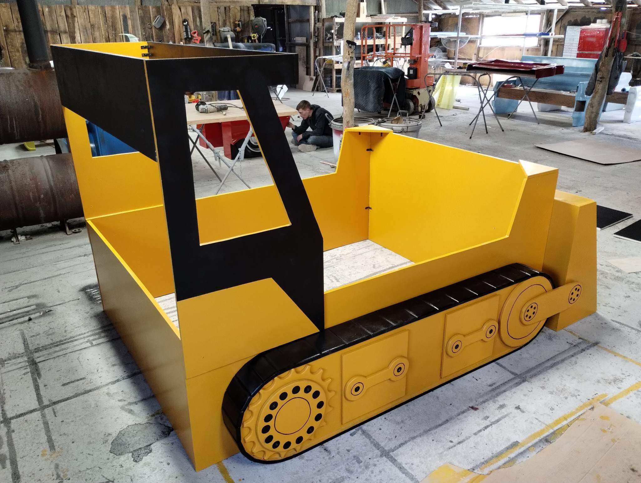 Dozer Bed Bulldozer Bed Full Size - Etsy Australia