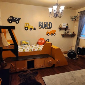 Dozer Bed Bulldozer Bed Twin - Etsy