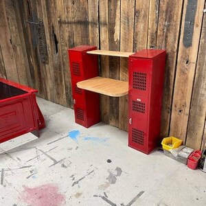 Vintage Locker Desk - Etsy