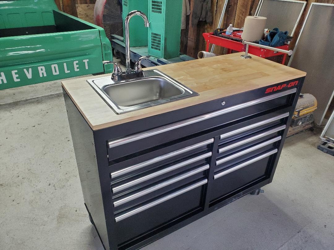 Tool Box Sink Mancave Decor. Mancave Bathroom Sink Garage Decor - Etsy