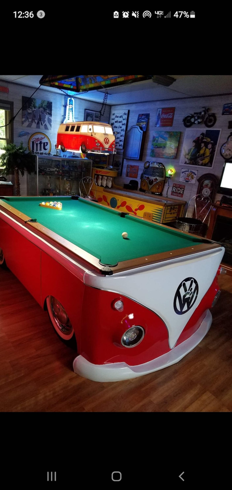 Pool Table Surround Mancave Garage Decor - Etsy