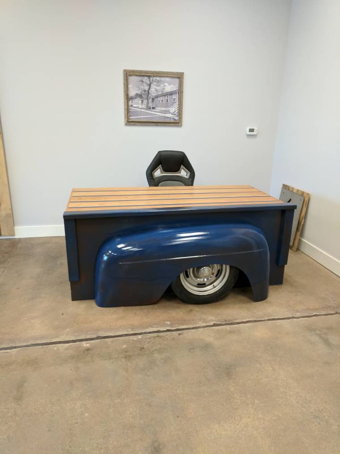 Desk Office Desk Truck Bed Mancave Decor Garage Furniture - Etsy