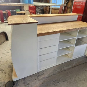 Reception Desk/checkout Counter/ Liquor Bar/serving Area - Etsy