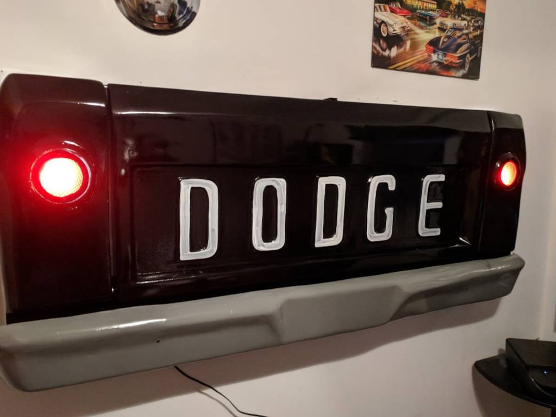 Tailgate Fold Down Bar Tailgate Wall Mount Car Art Office - Etsy