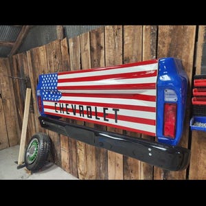Tailgate Fold Down Bar Tailgate Wall Mount Car Art Office Garage ...
