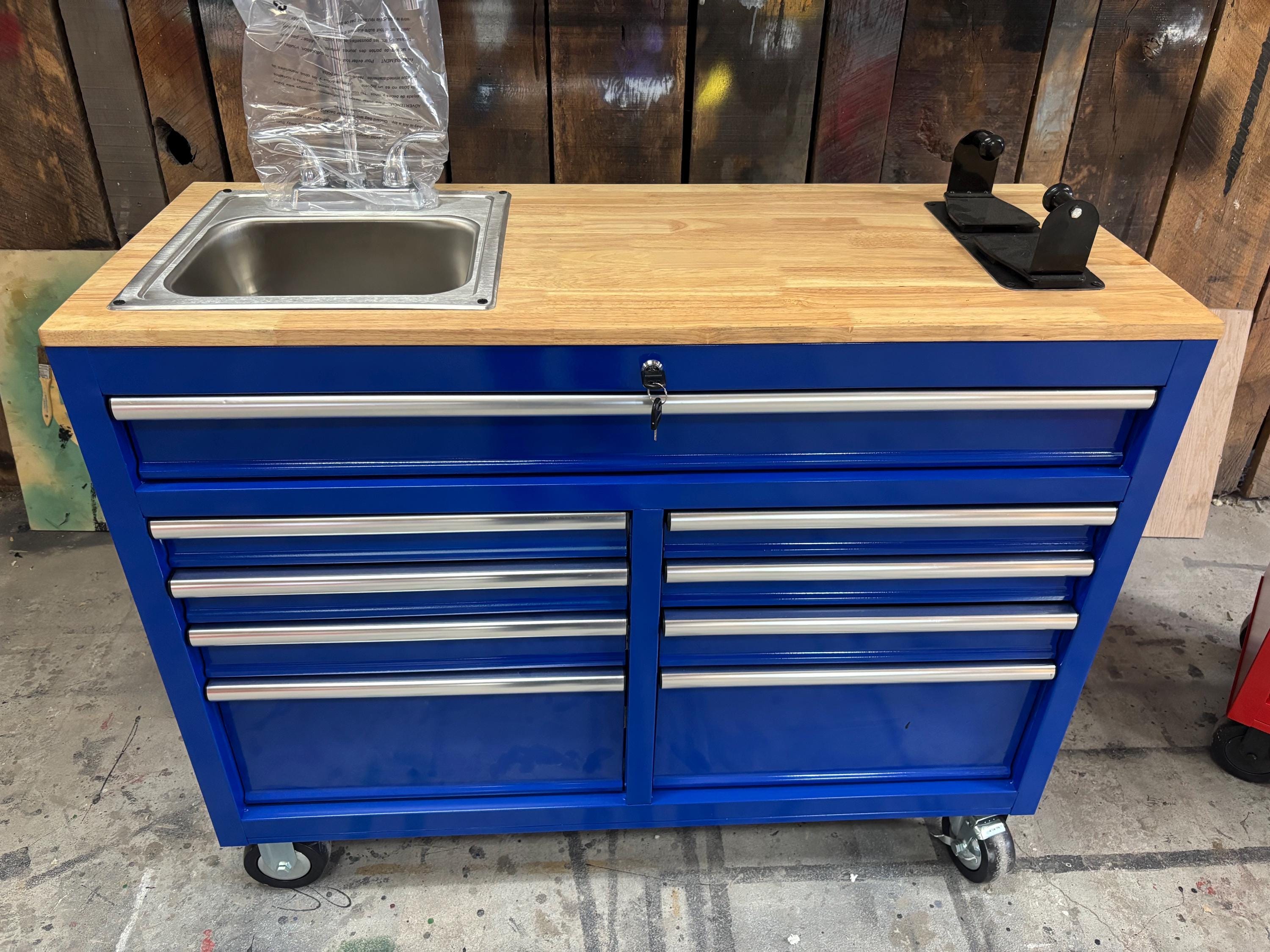 Tool Box Sink Mancave Decor. Mancave Bathroom Sink Garage Decor - Etsy