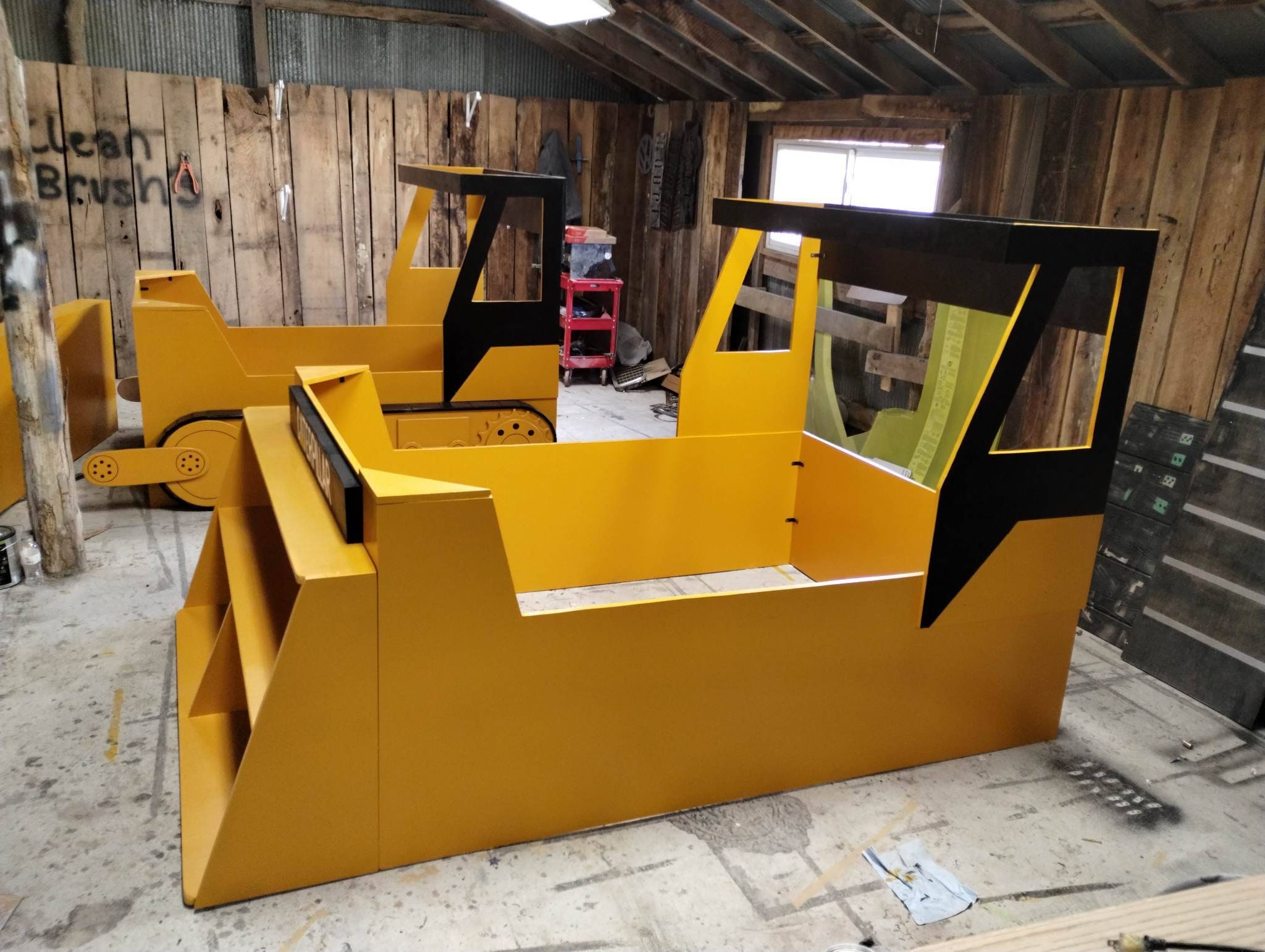Dozer Bed Bulldozer Bed Full Size - Etsy