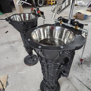 Transmission Sink. Mancave Decor. Mancave Bathroom Sink Garage Decor - Etsy