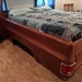 Queen Size Square Body Bed Mancave Decor Garage Furniture - Etsy
