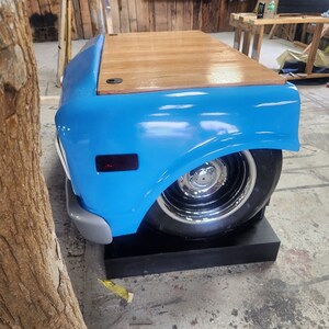 Custom Car Desk Front of a Truck Desk Mancave Furniture - Etsy