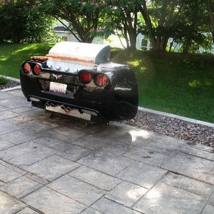 Custom Made BBQ Pit Mancave Decor Car Barbeque Grill - Etsy