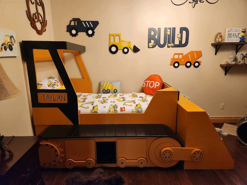 Dozer Bed Bulldozer Bed Twin - Etsy