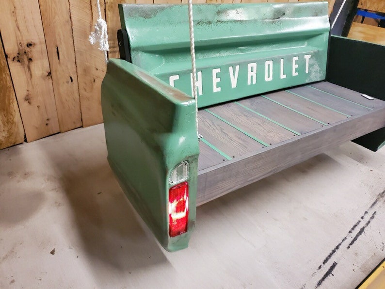 Truck Tailgate Bench Swing - Etsy
