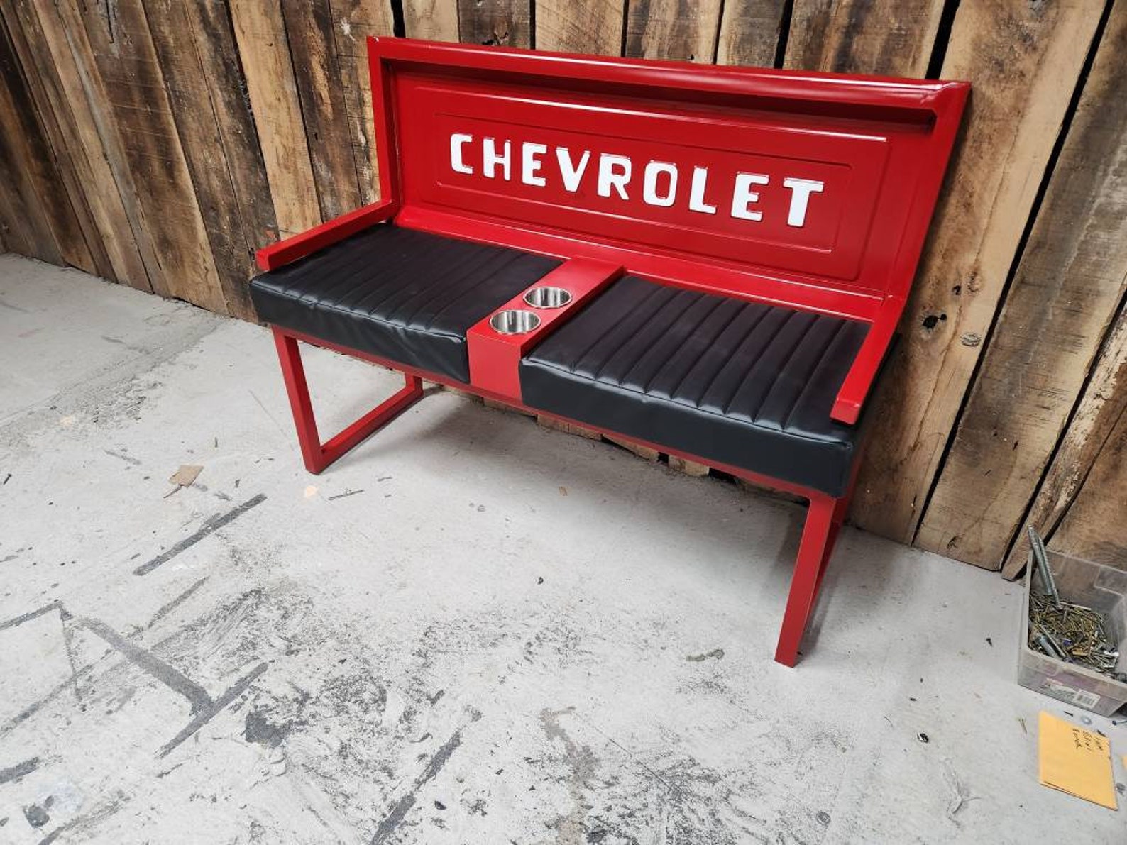 Bench Mancave Man Cave Garage Decor. - Etsy