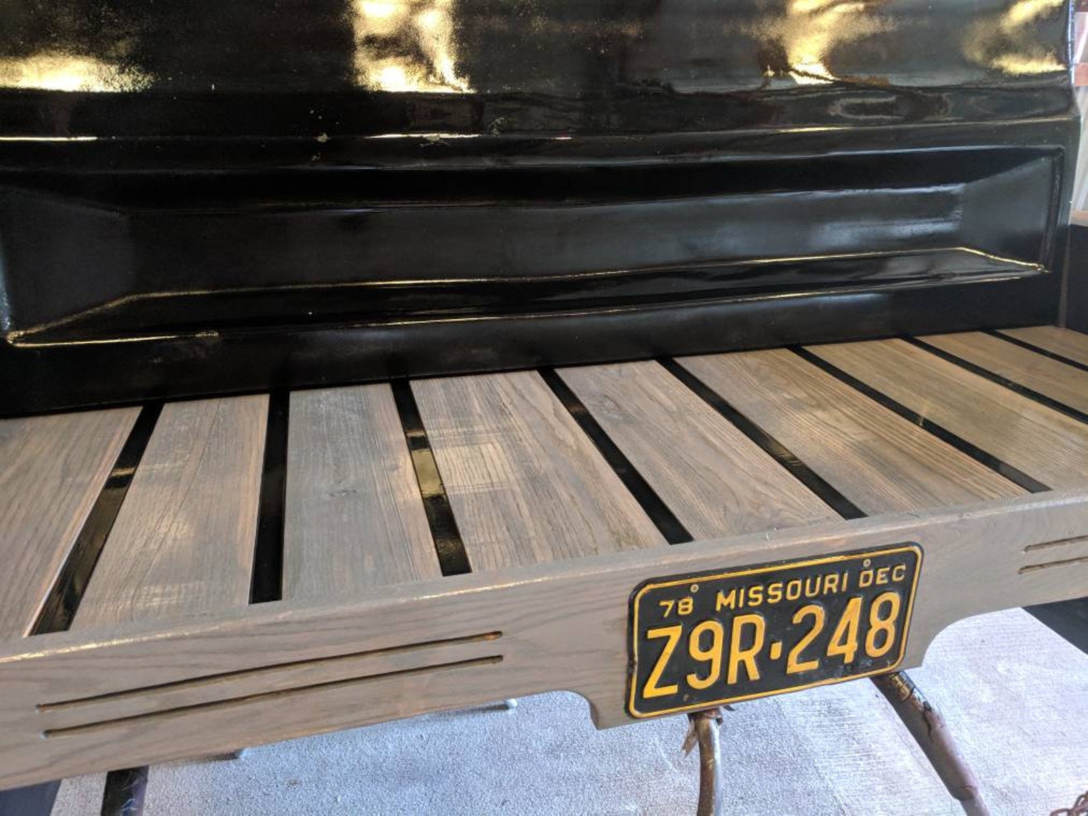 Bench Truck Bench Square Body Tailgate Mancave Decor Garage - Etsy