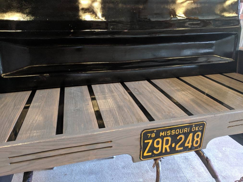 Bench Truck Bench Square Body Tailgate Mancave Decor Garage - Etsy