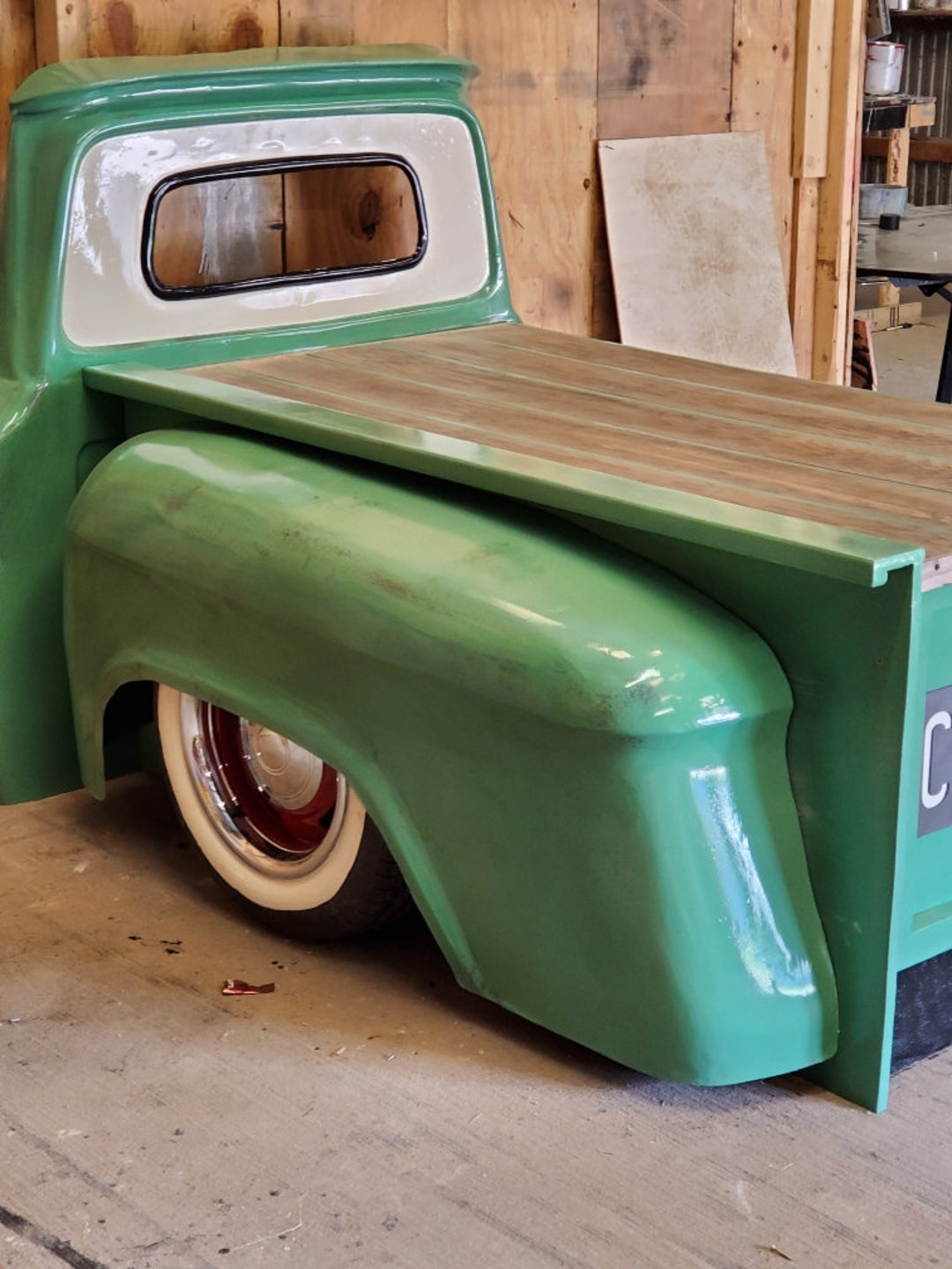 Desk Handmade Truck Desk Mancave Office Decor Garage Furniture - Etsy