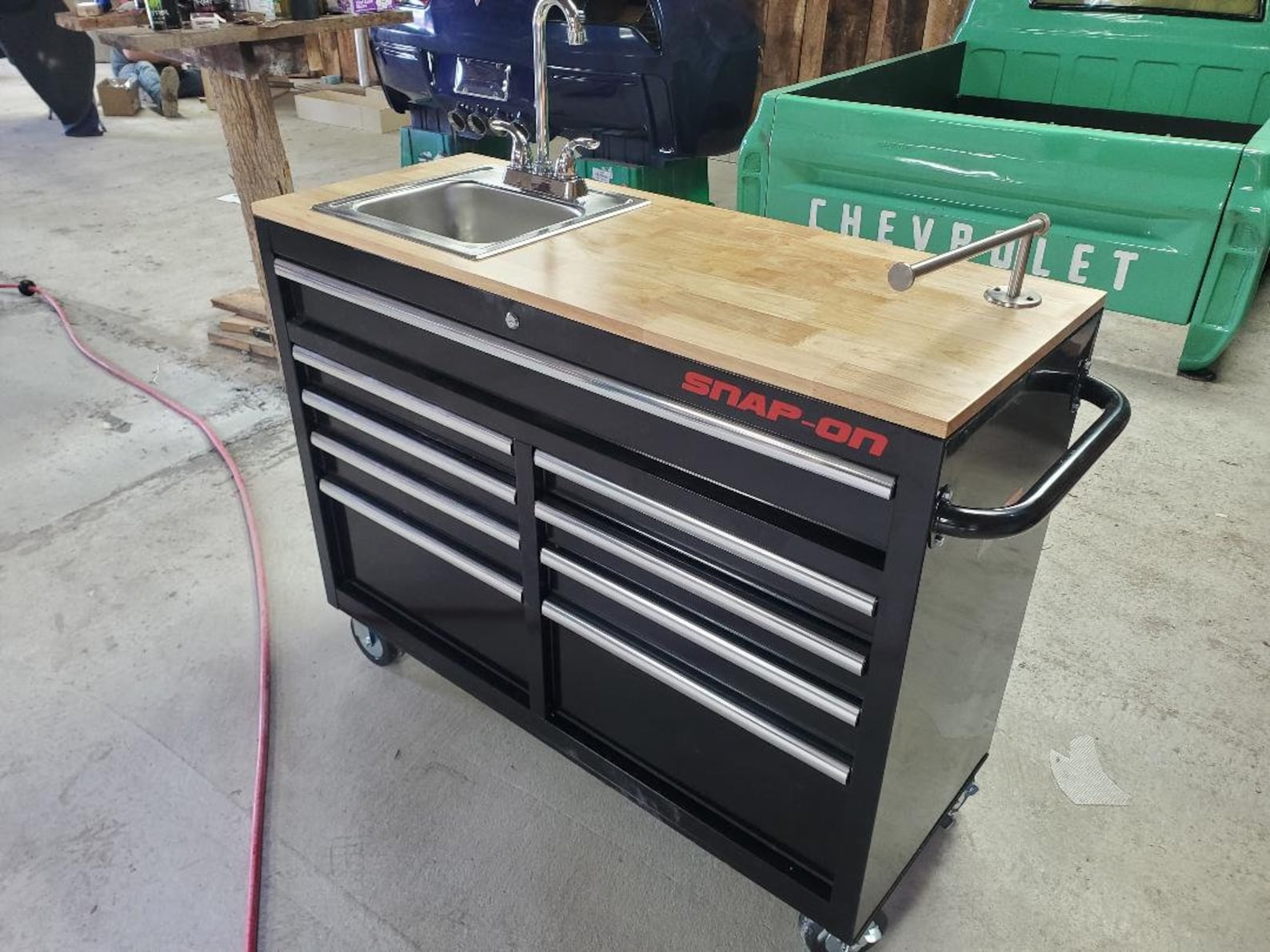 Tool Box Sink Mancave Decor. Mancave Bathroom Sink Garage Decor - Etsy