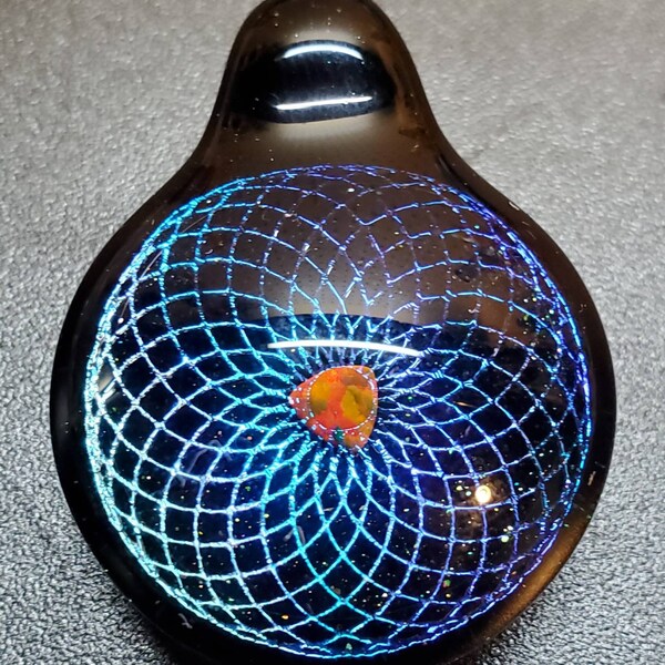 Reticello Pendant - Etsy