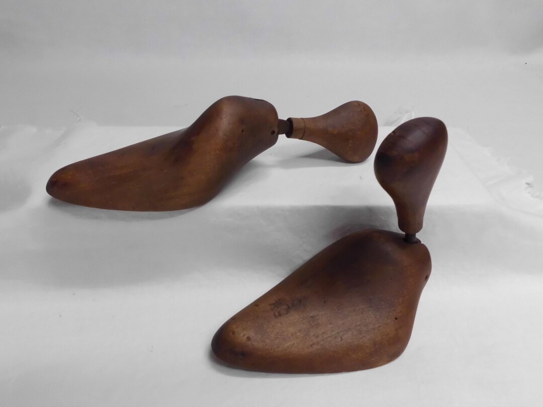 Victorian Boot Stretchers Size 5 & 1/2 Wood With High Instep and Wood ...