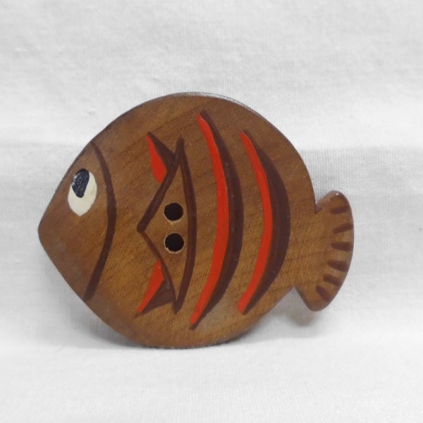 Wooden Button - Etsy
