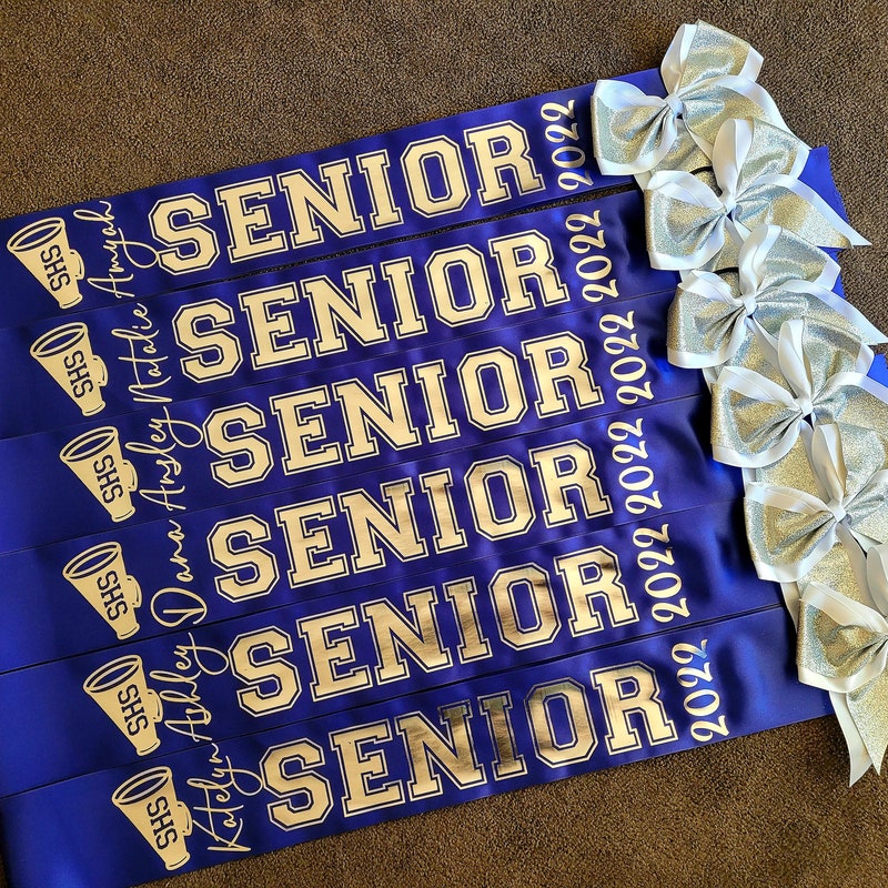 Senior Sash - Etsy