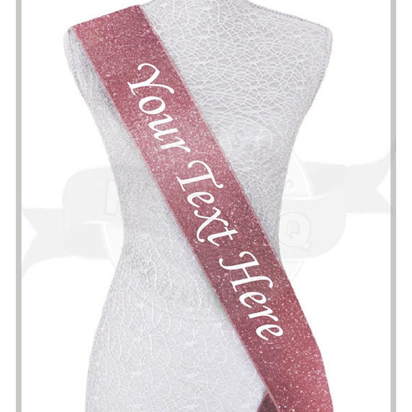 Hot Pink Sash - Etsy