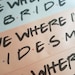 The One Where I'm the Bride Sash- the One Where Custom Gets Married ...
