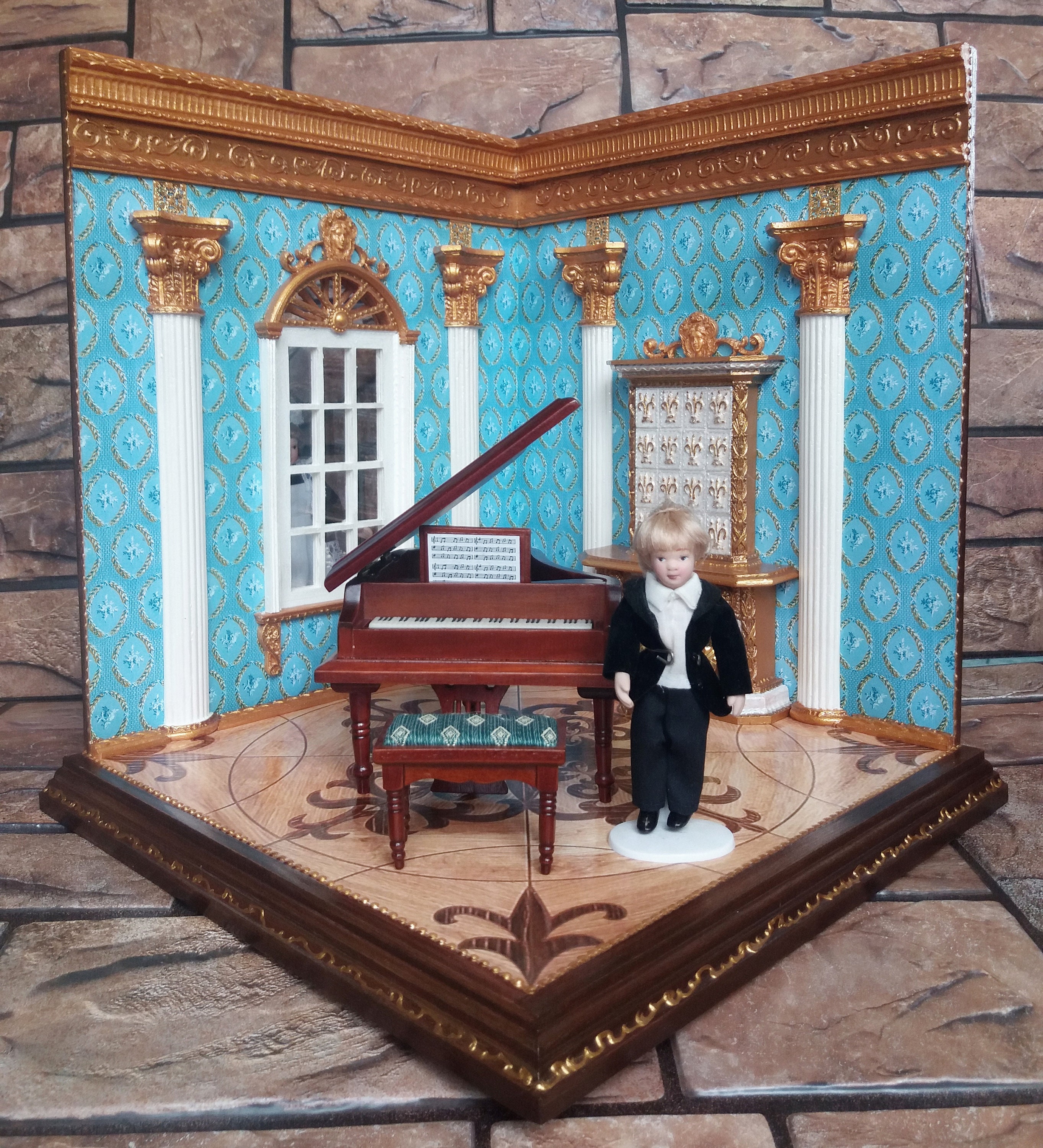 Miniature Diorama Shadow Box. Roombox showcase for | Etsy