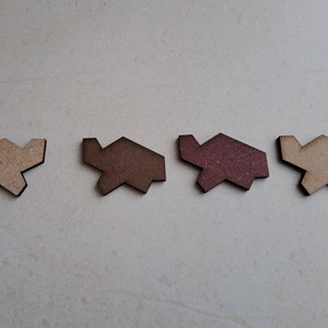 27pcs Turtle Tiles - Einstein Monotile - Aperiodic Monotile - Etsy