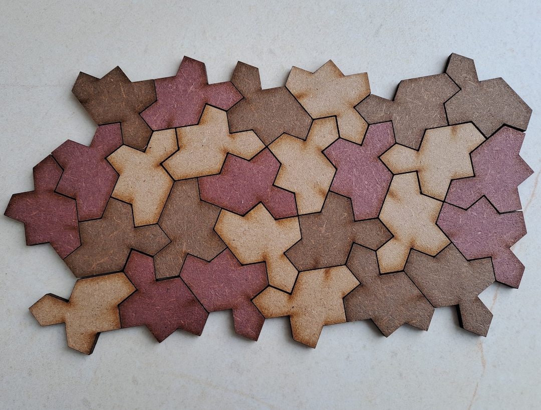 27pcs Spectre Tiles - Einstein Monotile - Aperiodic Monotile - Etsy