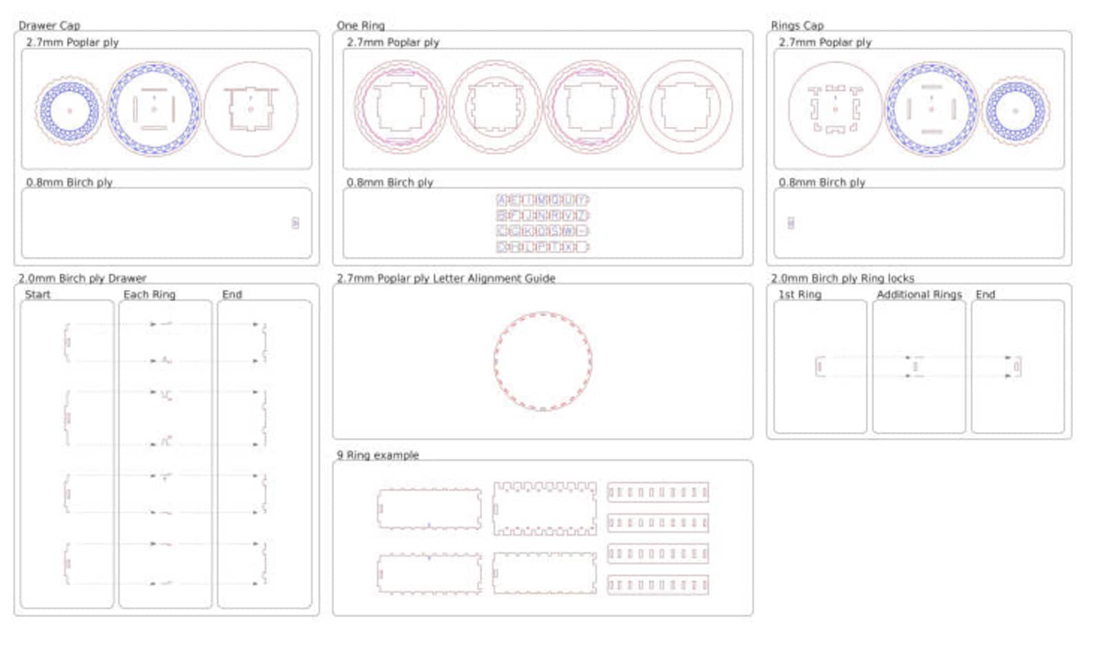 Secret Storage Cryptex PLANS Lock Box Puzzle FILES | Etsy UK