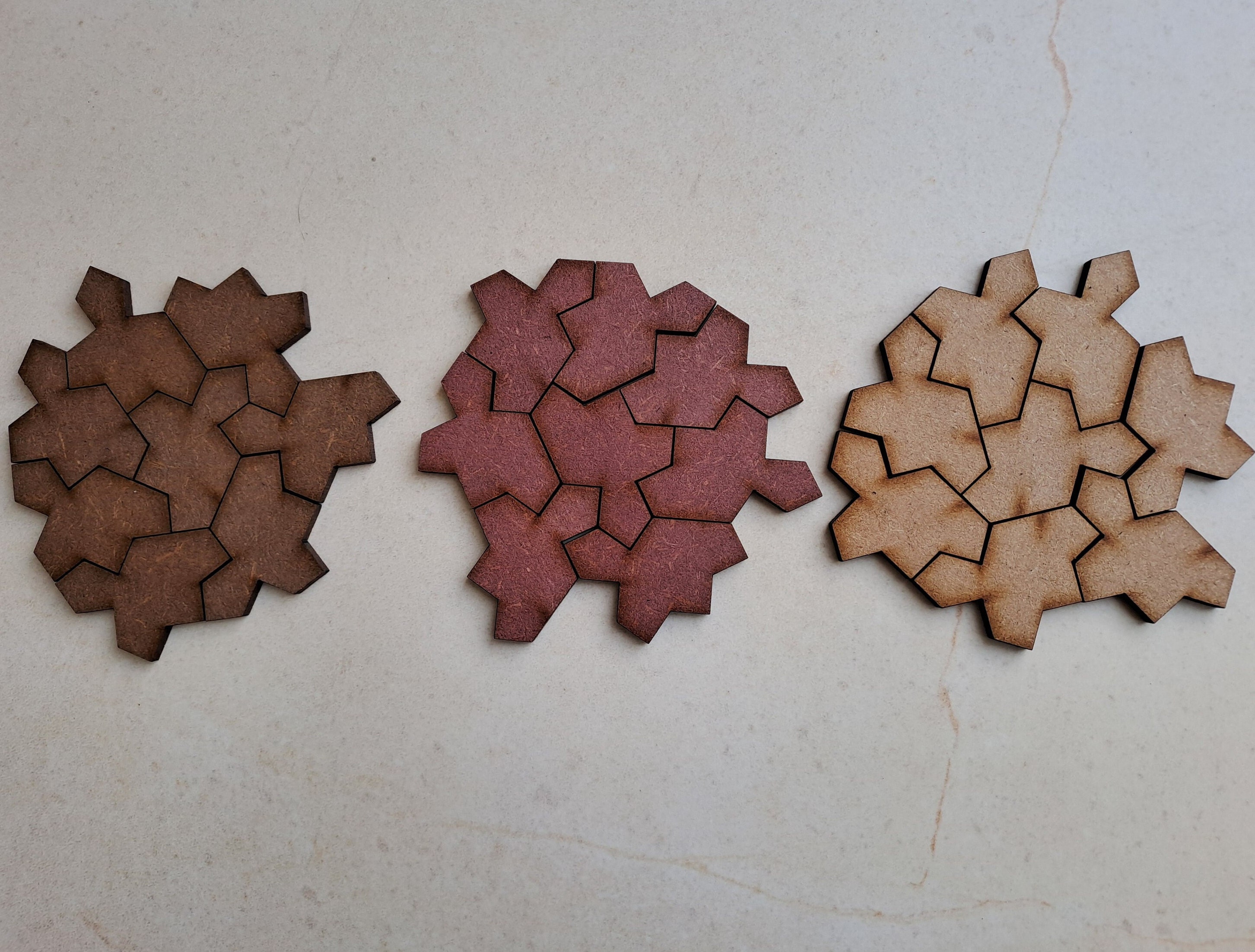 27pcs Spectre Tiles - Einstein Monotile - Aperiodic Monotile - Etsy