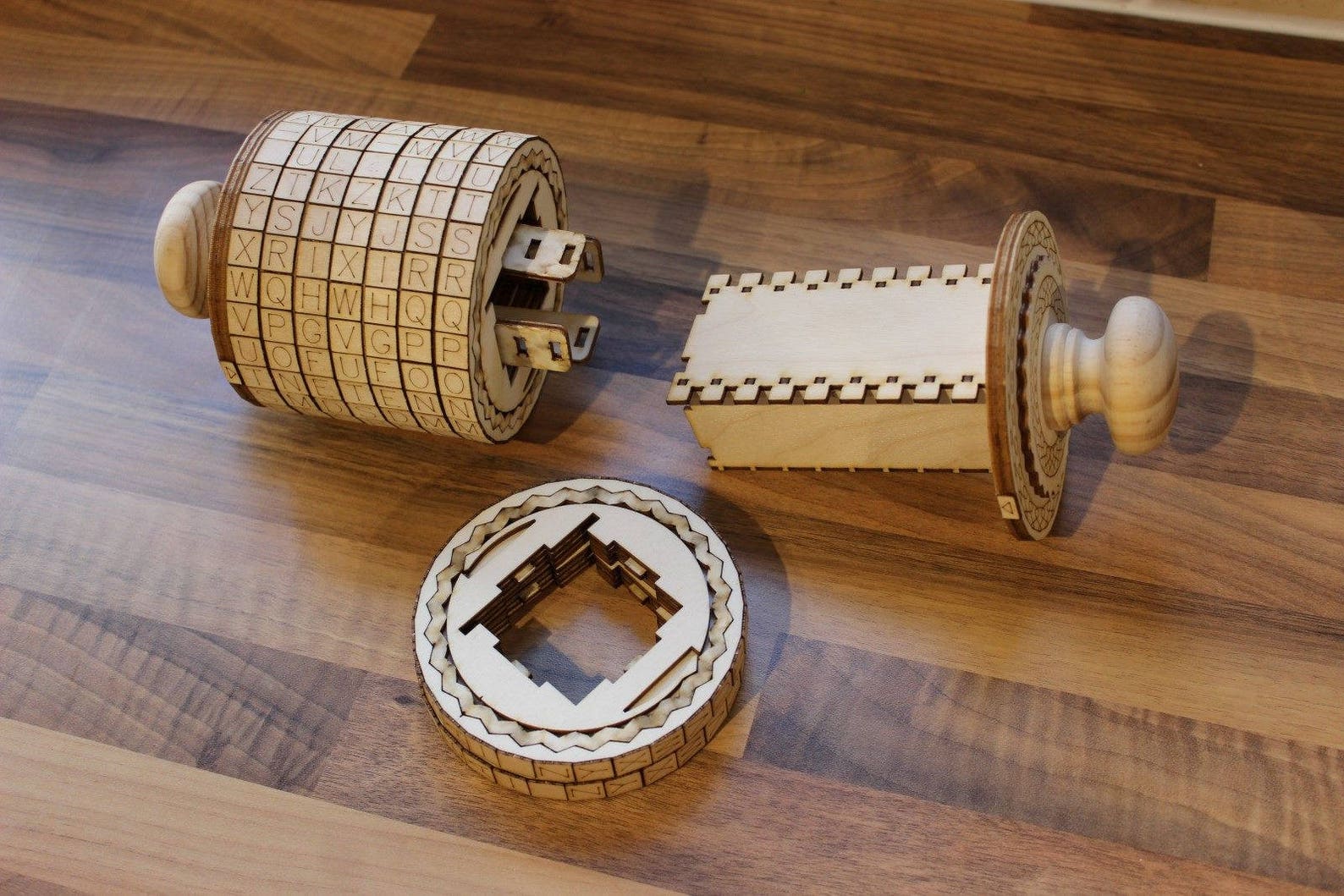 Secret Storage Cryptex PLANS Lock Box Puzzle FILES - Etsy