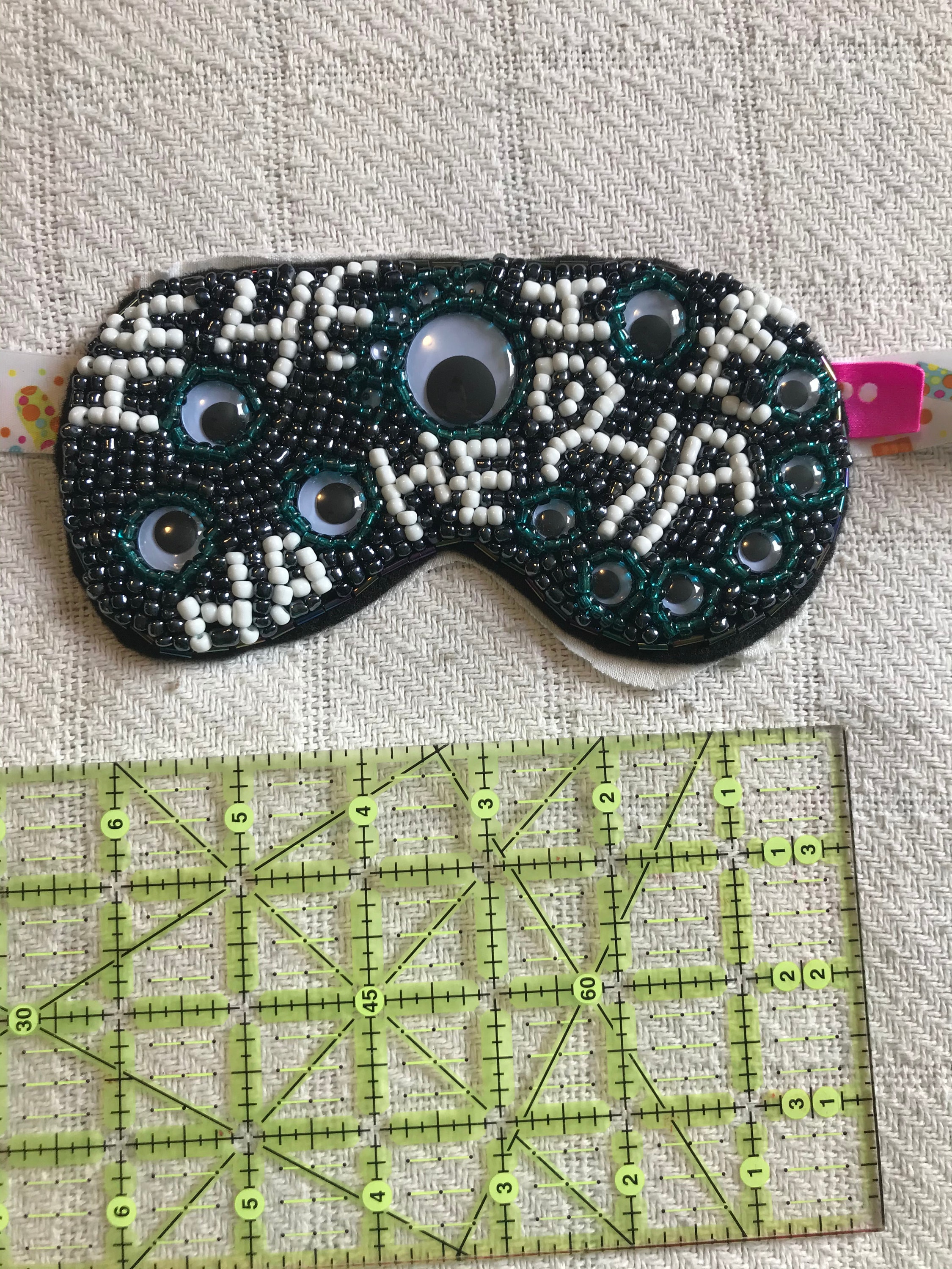 Sleeping Eye Mask - Googly Eyes - Etsy