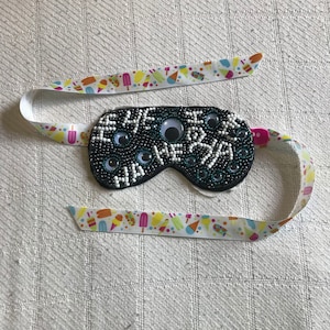 Sleeping Eye Mask - Googly Eyes - Etsy