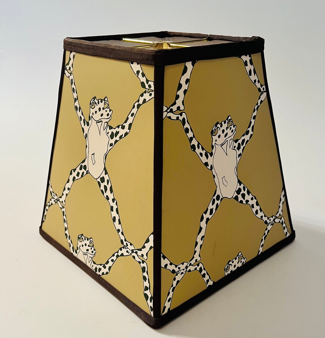 Frog Wallpaper Lampshade, Frog Themed Lampshade, Frog Lampshade ...