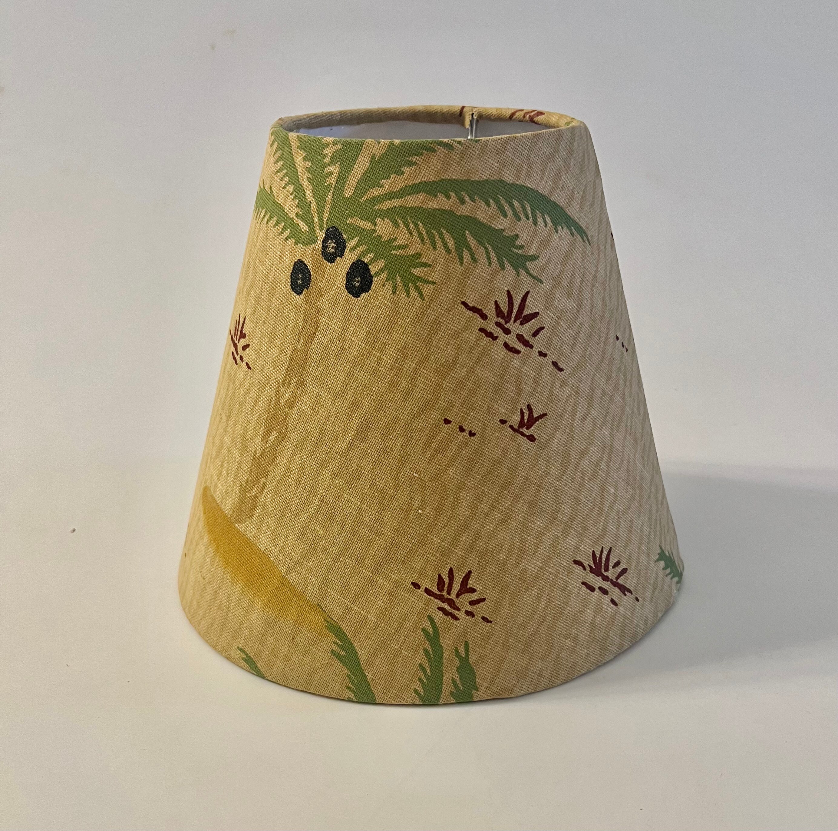 Monkey Lampshade, Palm Tree Lampshade, Brown Lampshade - Etsy