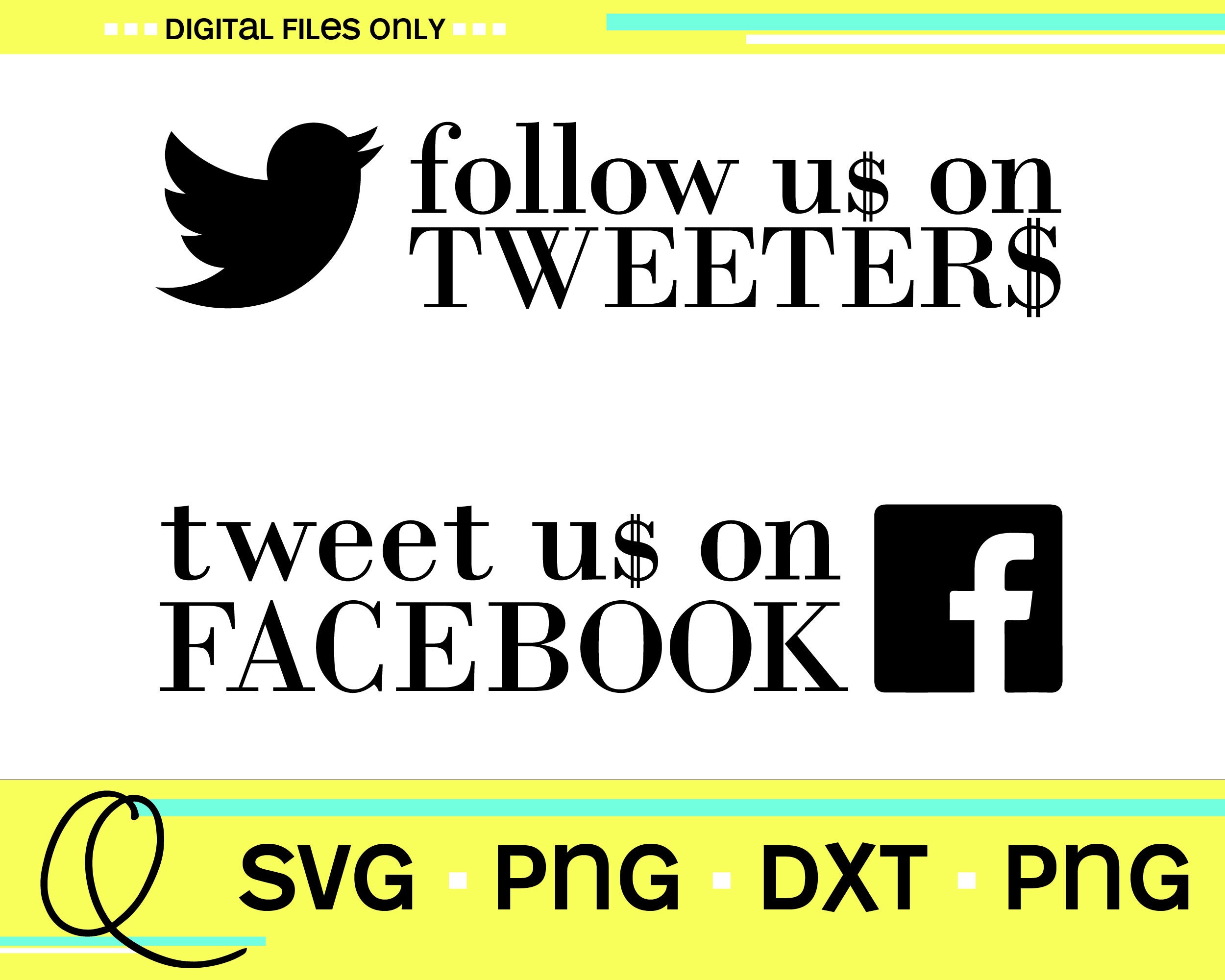Follow Us on Tweeters SVG, Friends SVG, Couples Svg, Schitts Creek Svg ...