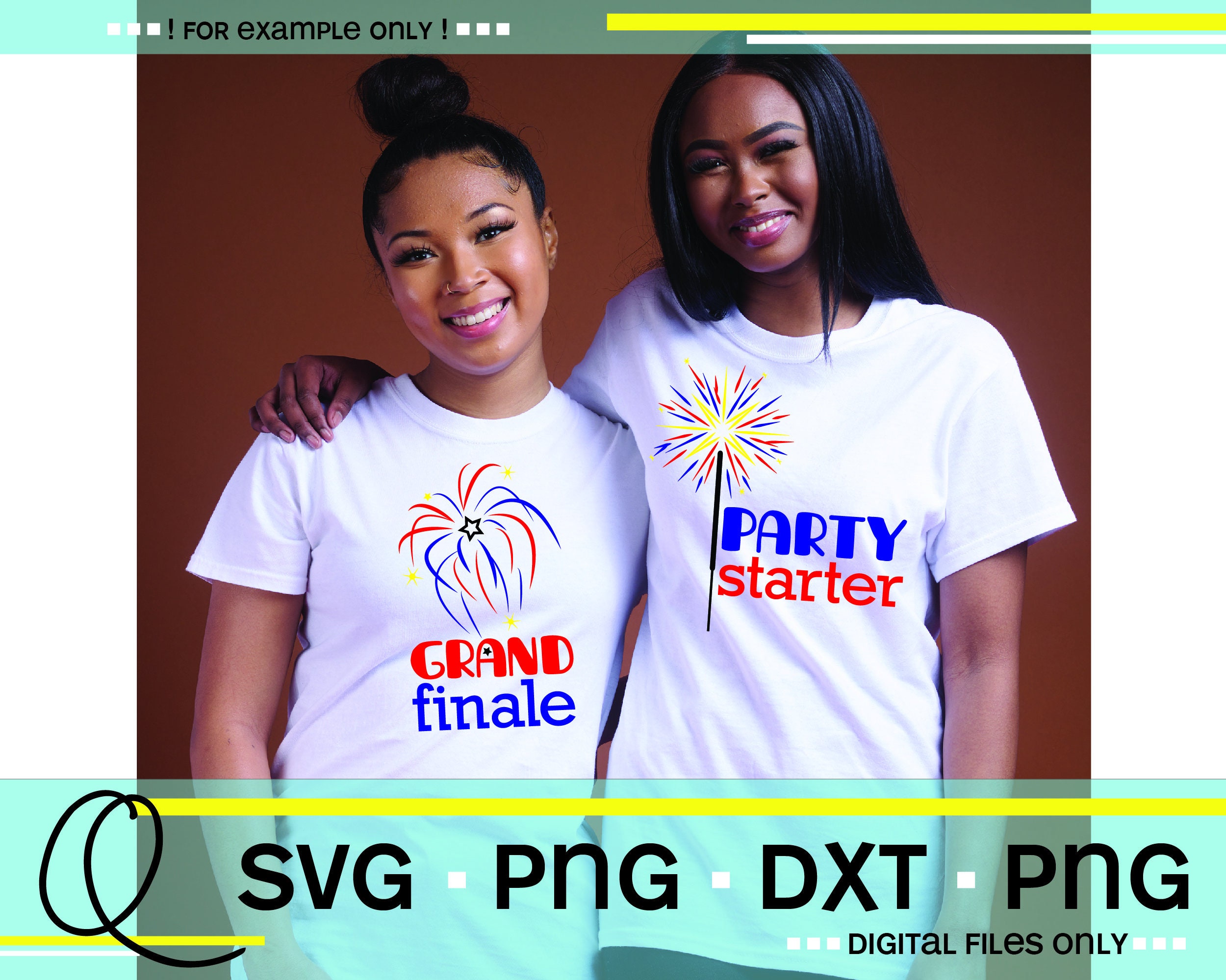 Party Starter SVG Grand Finale SVG Fourth of July SVG - Etsy