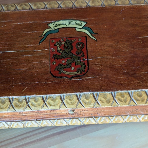 Vintage Cigar Box - Etsy
