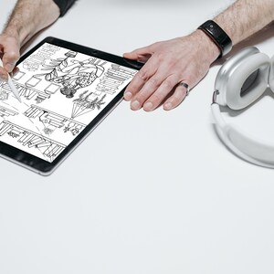 Coloring Page Reading Tracker Coloring Page BOHO Reading Log Printable ...