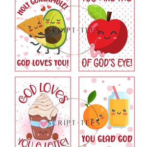 God Loves You Valentines Card | Christian Valentine's for Kids ...