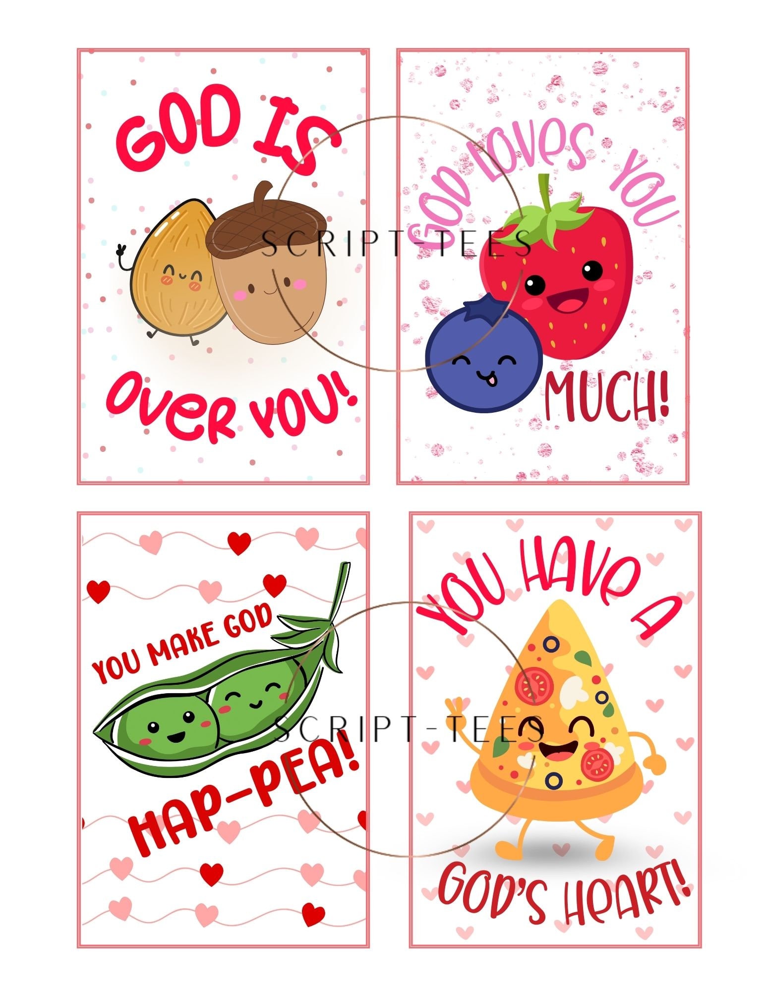 God Loves You Valentines Card | Christian Valentine's for Kids ...