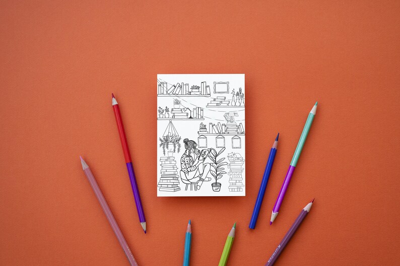 Coloring Page Reading Tracker Coloring Page BOHO Reading Log Printable ...
