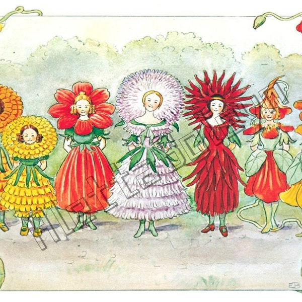 Elsa Beskow - Etsy