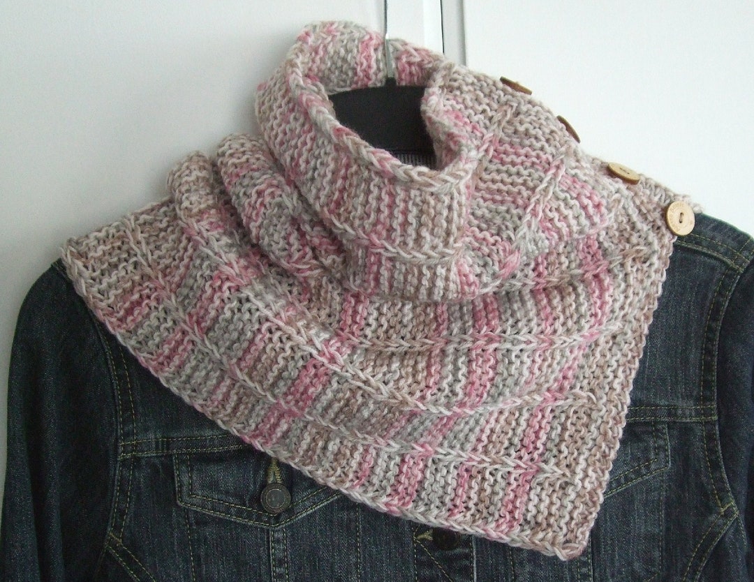 Knitting Pattern Slip Stitch Cowl PDF Instant Download - Etsy