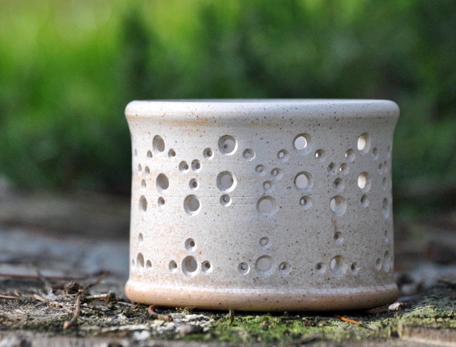 Handmade Ceramic Luminary alhambra in Matte - Etsy